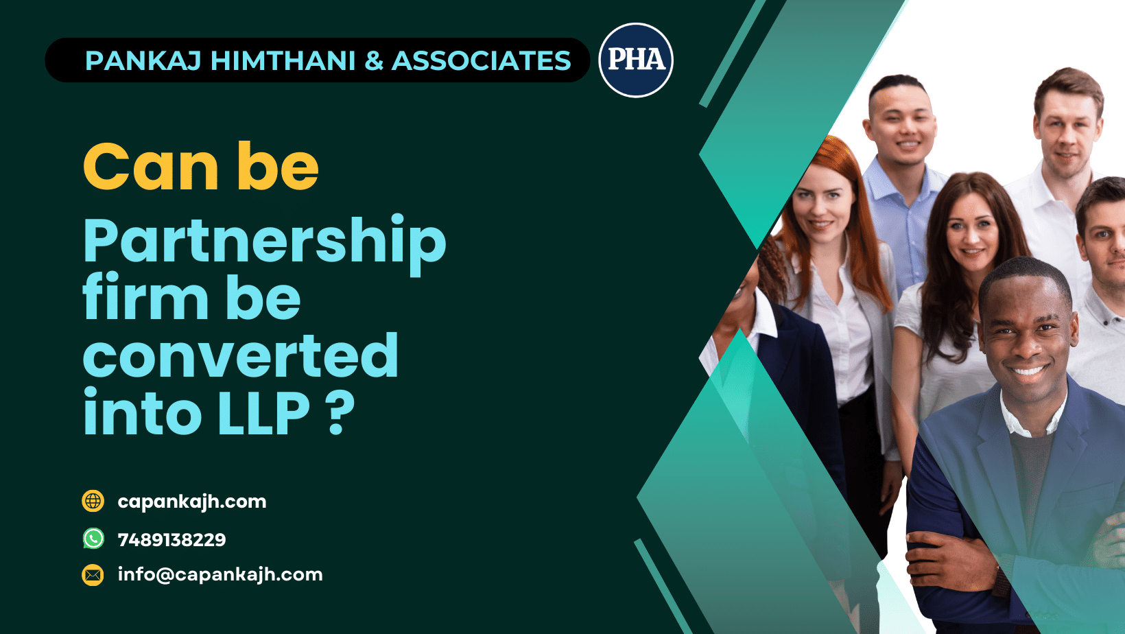 Can an existing partnership firm be converted into LLP? - CA Pankaj ...