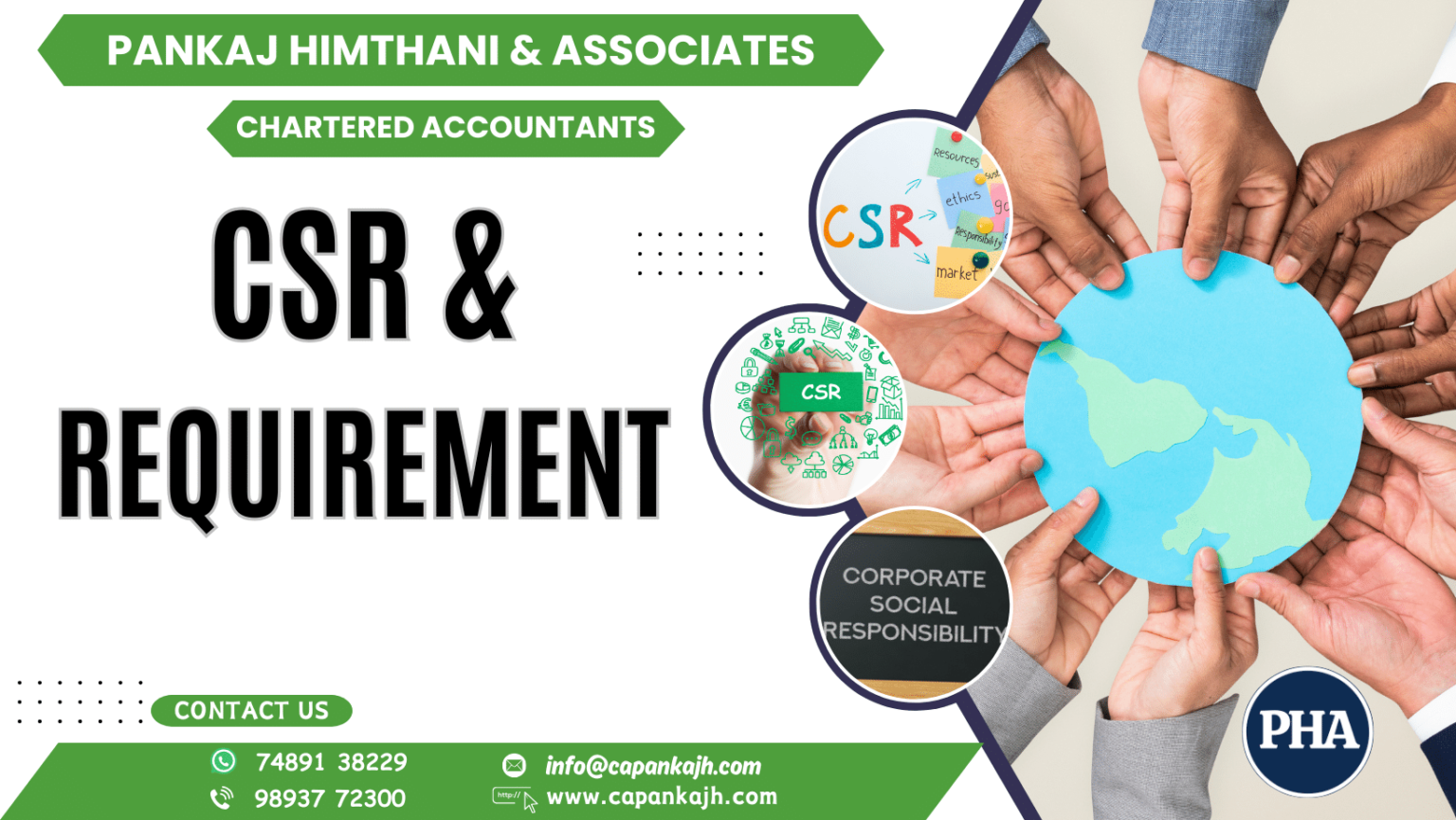 CSR and requirements - CA Pankaj Himthani & Associates
